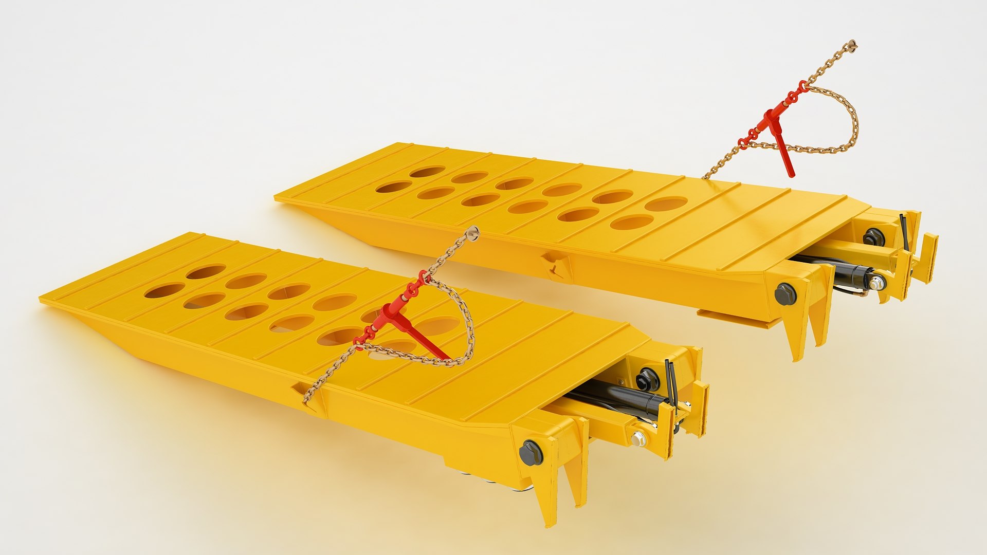 Drake Trailer Ramp 04 3D model - TurboSquid 1818615