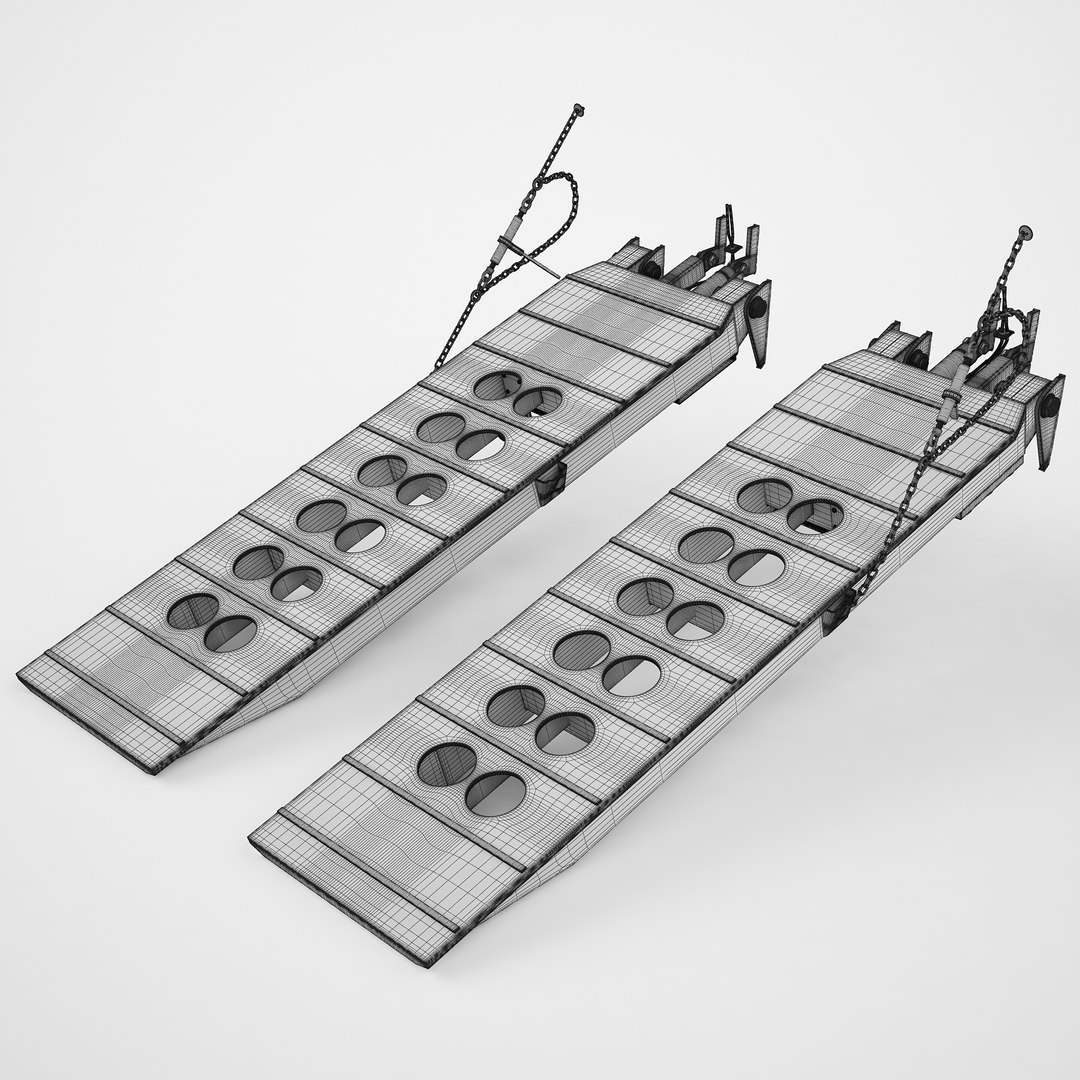 Drake Trailer Ramp 04 3D model - TurboSquid 1818615