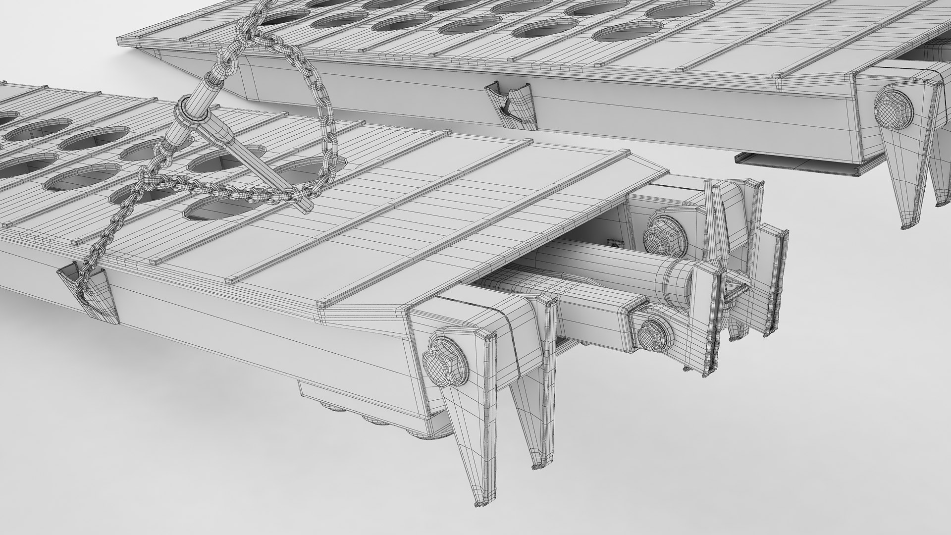 Drake Trailer Ramp 04 3D model - TurboSquid 1818615