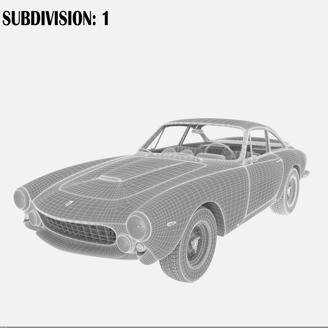 Retro Car 3D Model - TurboSquid 2415073