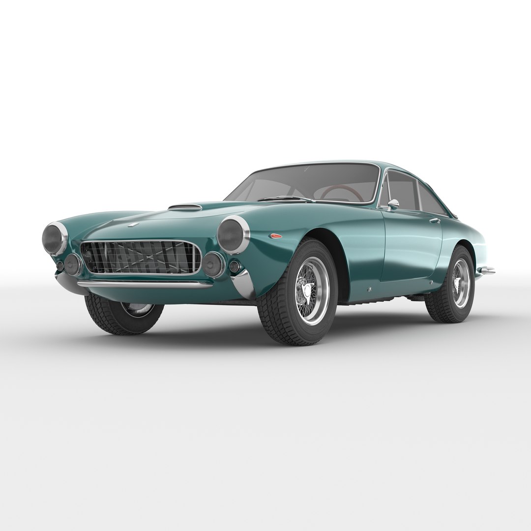 Retro Car 3D Model - TurboSquid 2415073