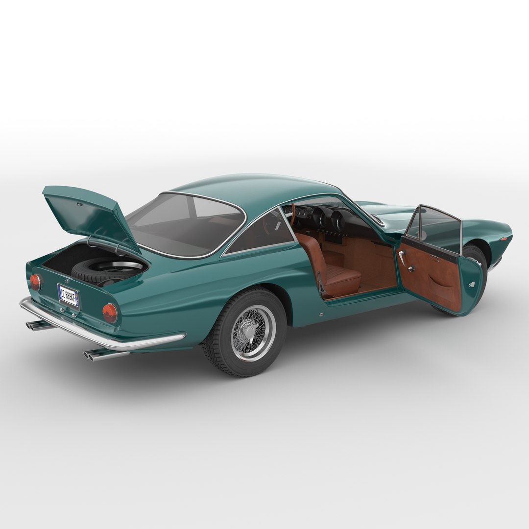 Retro Car 3D Model - TurboSquid 2415073