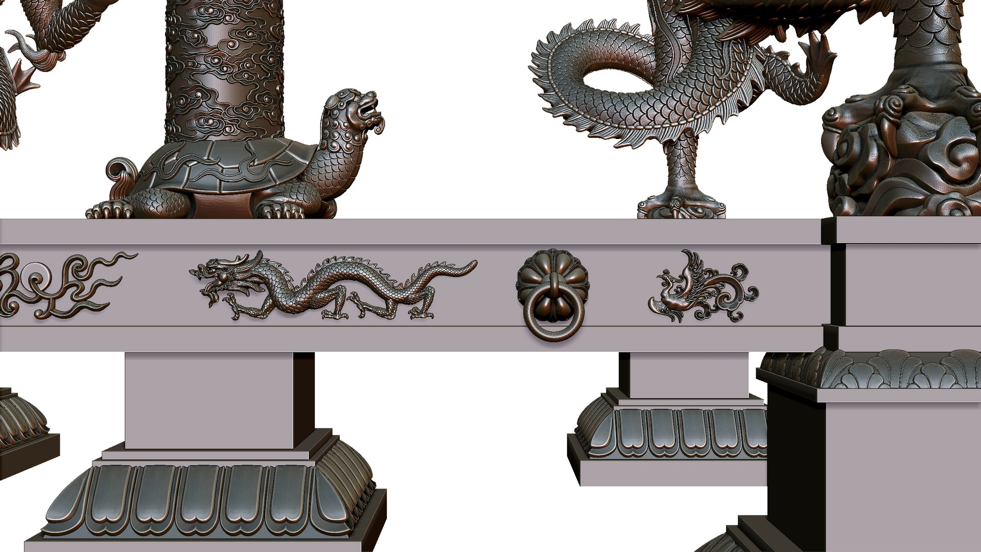 Chinese Armillary Sphere 3D Model - TurboSquid 2277311