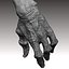 3d Model Monster Alien Hand