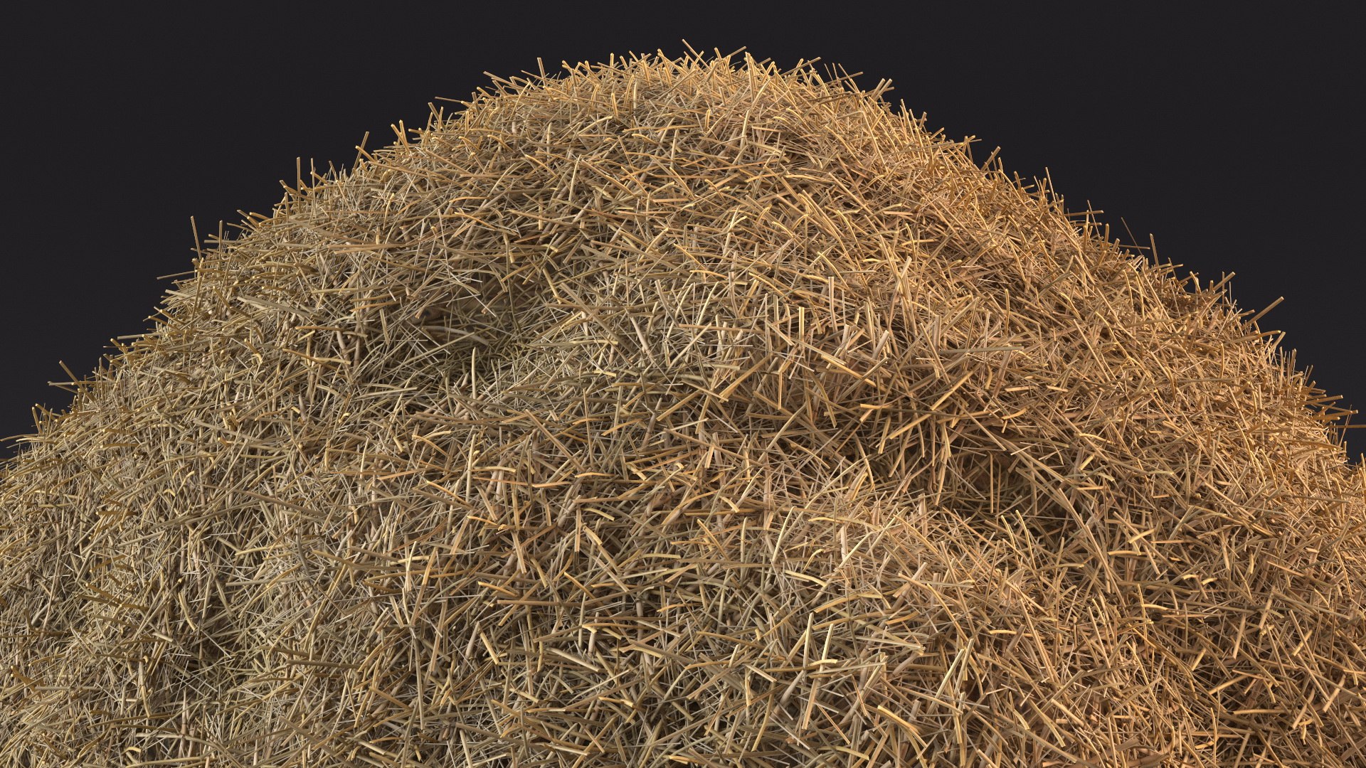 Pile Hay 3D Model - TurboSquid 2132399