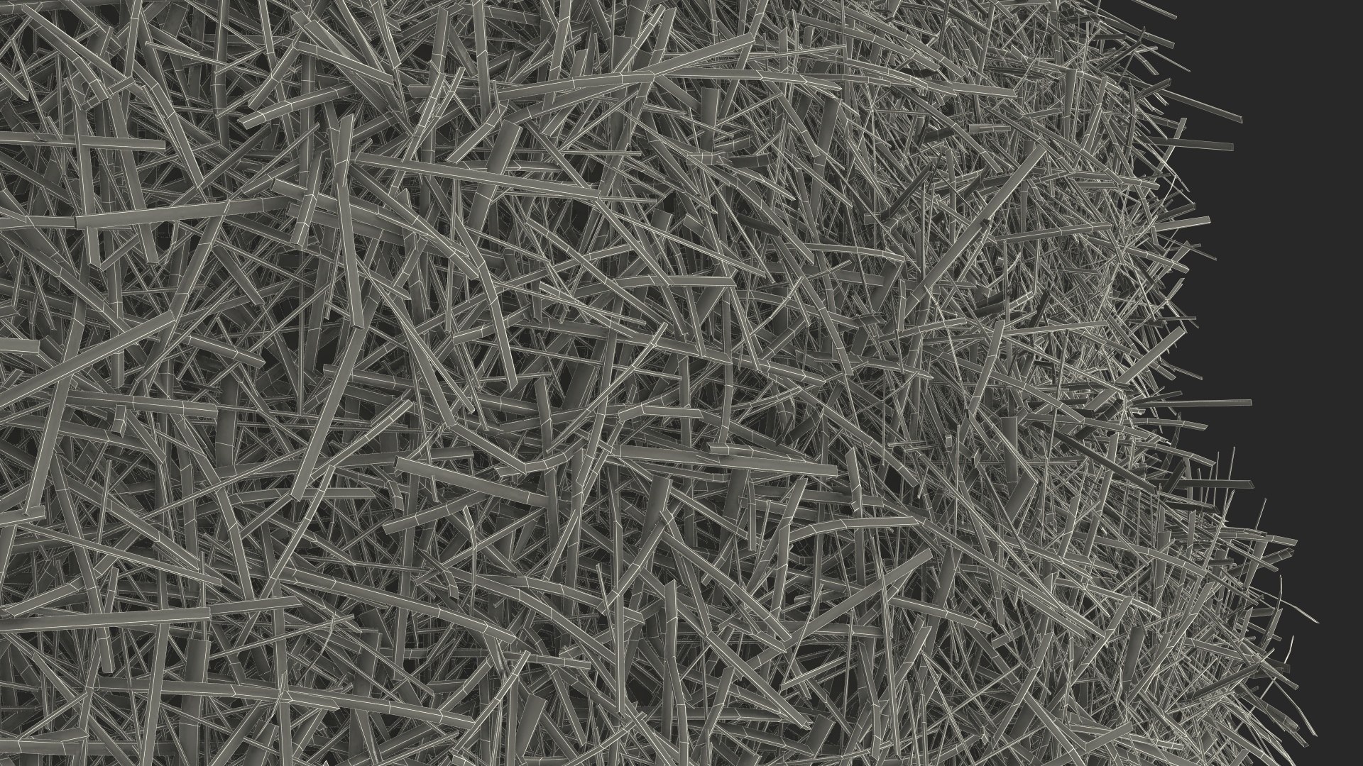 Pile Hay 3D Model - TurboSquid 2132399