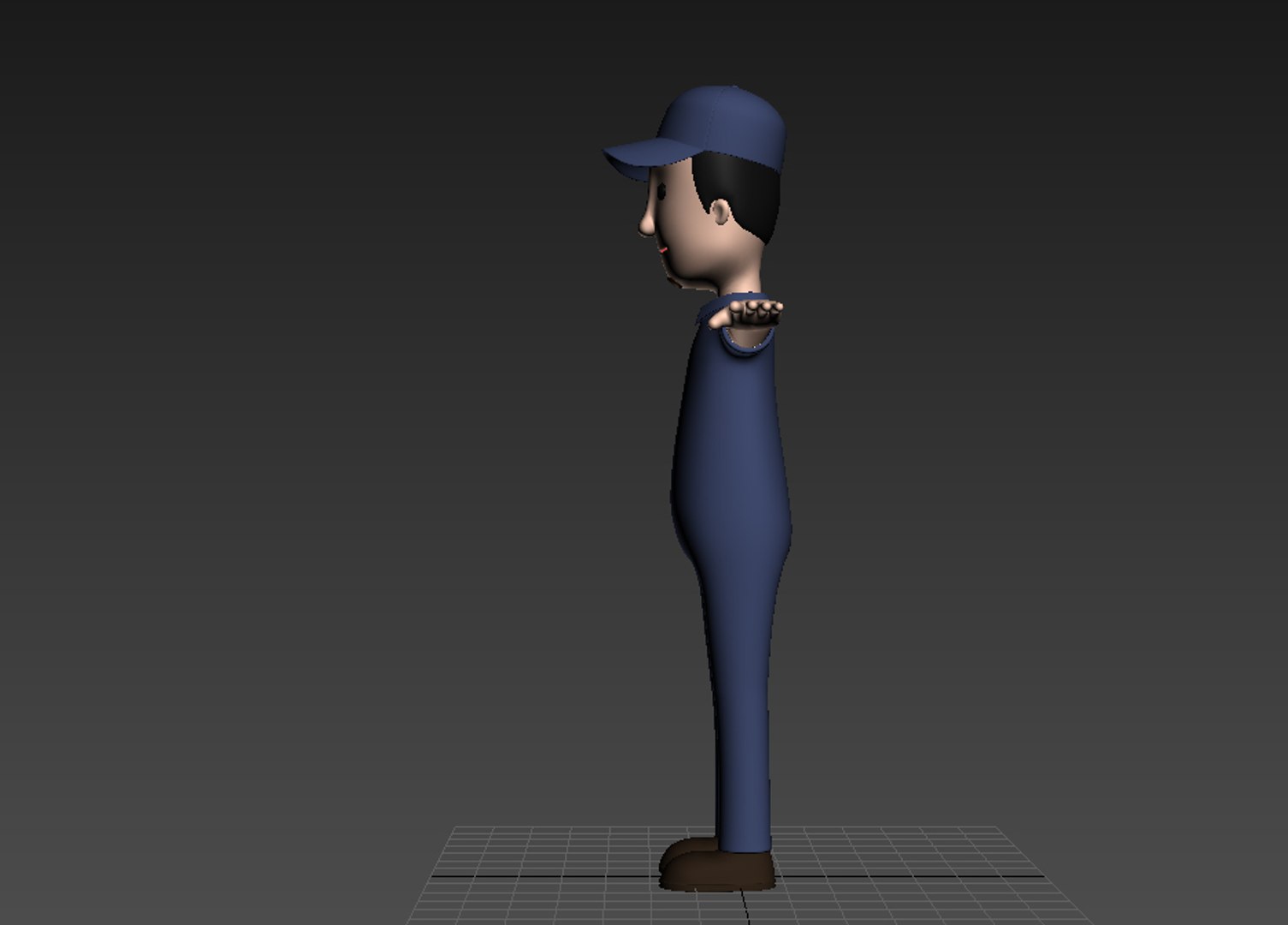 Mechanic Character Cartoon 3D - TurboSquid 1336349