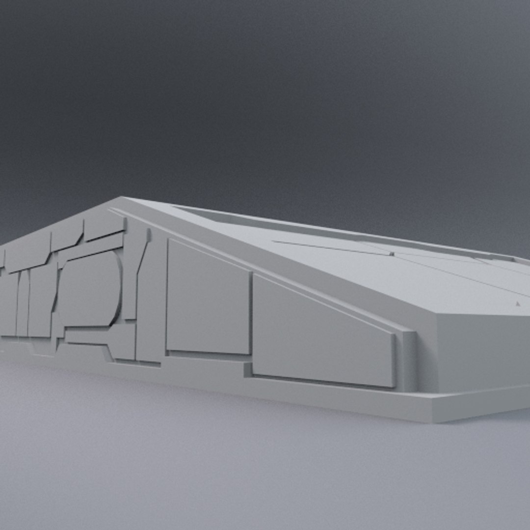 3ds max greeble structure