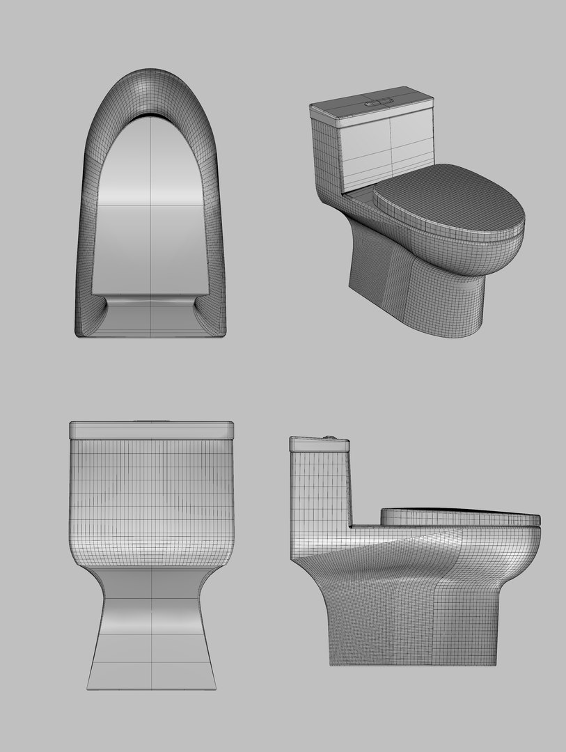 Toilet Wc 3D Model - TurboSquid 1472954
