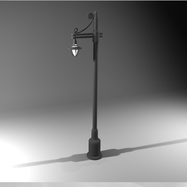 modelo 3d lampost - TurboSquid 451630
