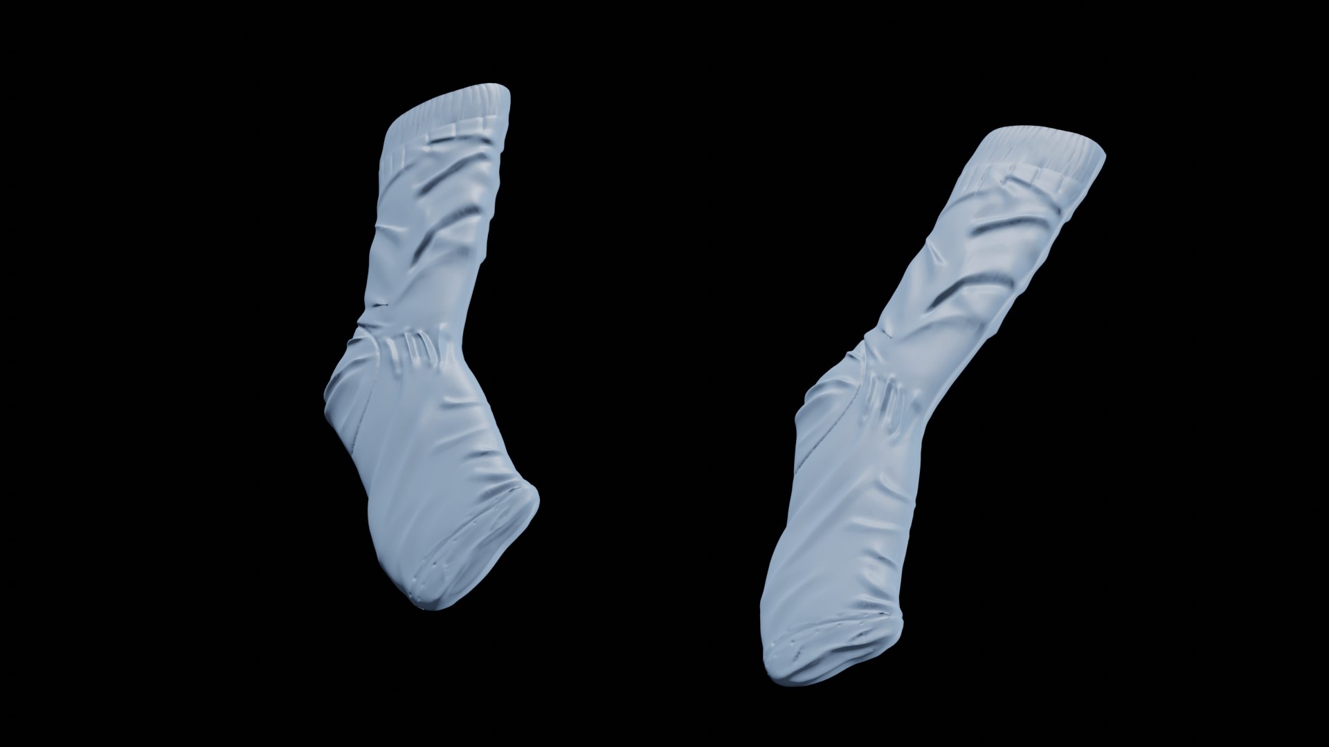 3D Socks Model - TurboSquid 1848298