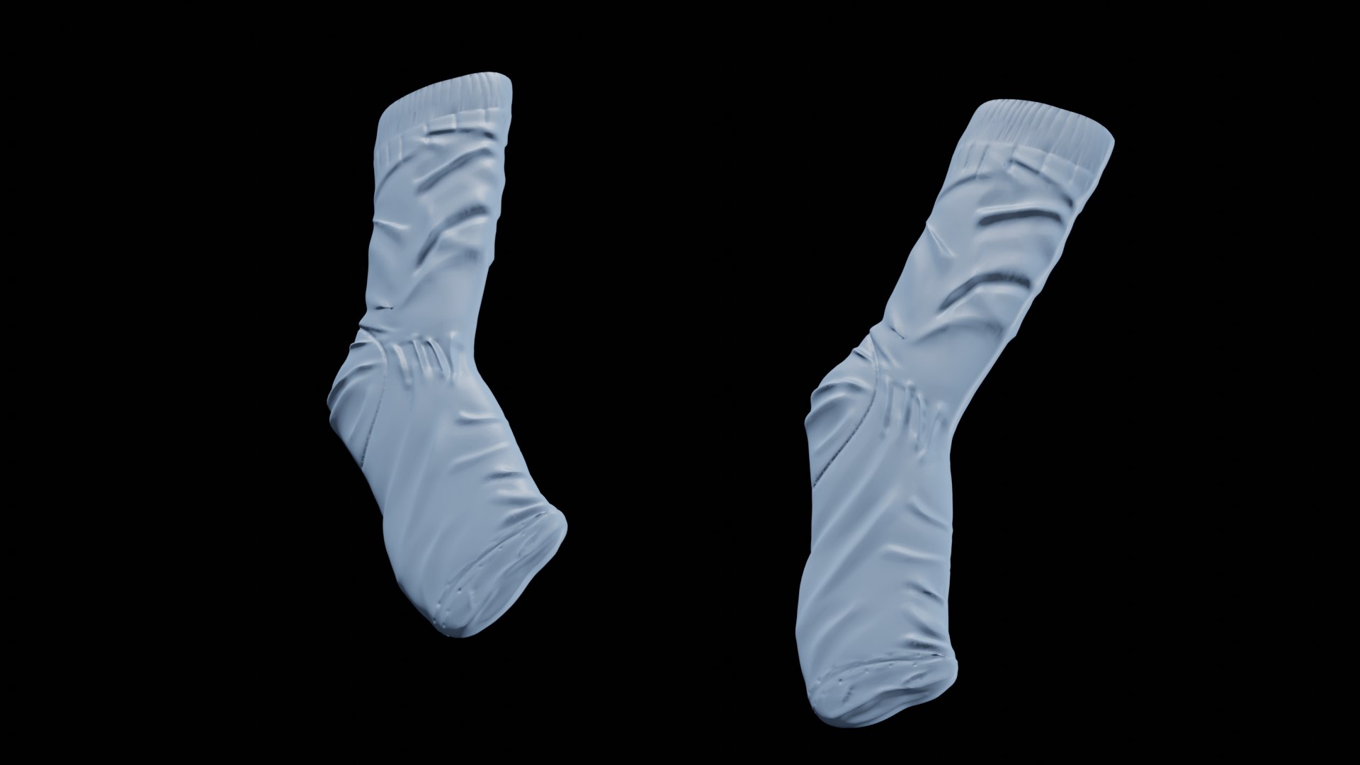 3D Socks Model - TurboSquid 1848298