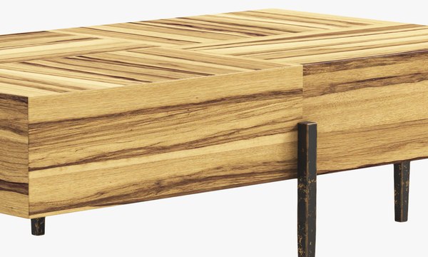 Joybird Declan Coffee Table 3D model - TurboSquid 1793463