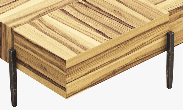 Joybird Declan Coffee Table 3D model - TurboSquid 1793463