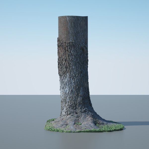 3D tree trunk - model - TurboSquid 1442623