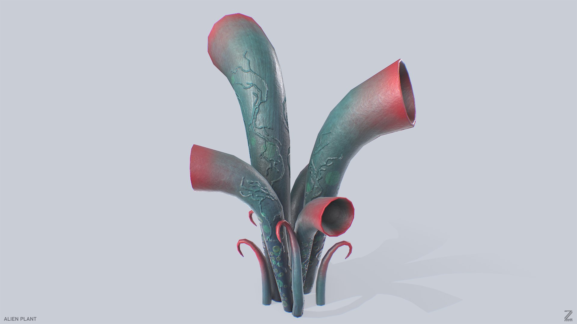 Alien Plant 3D - TurboSquid 2381217
