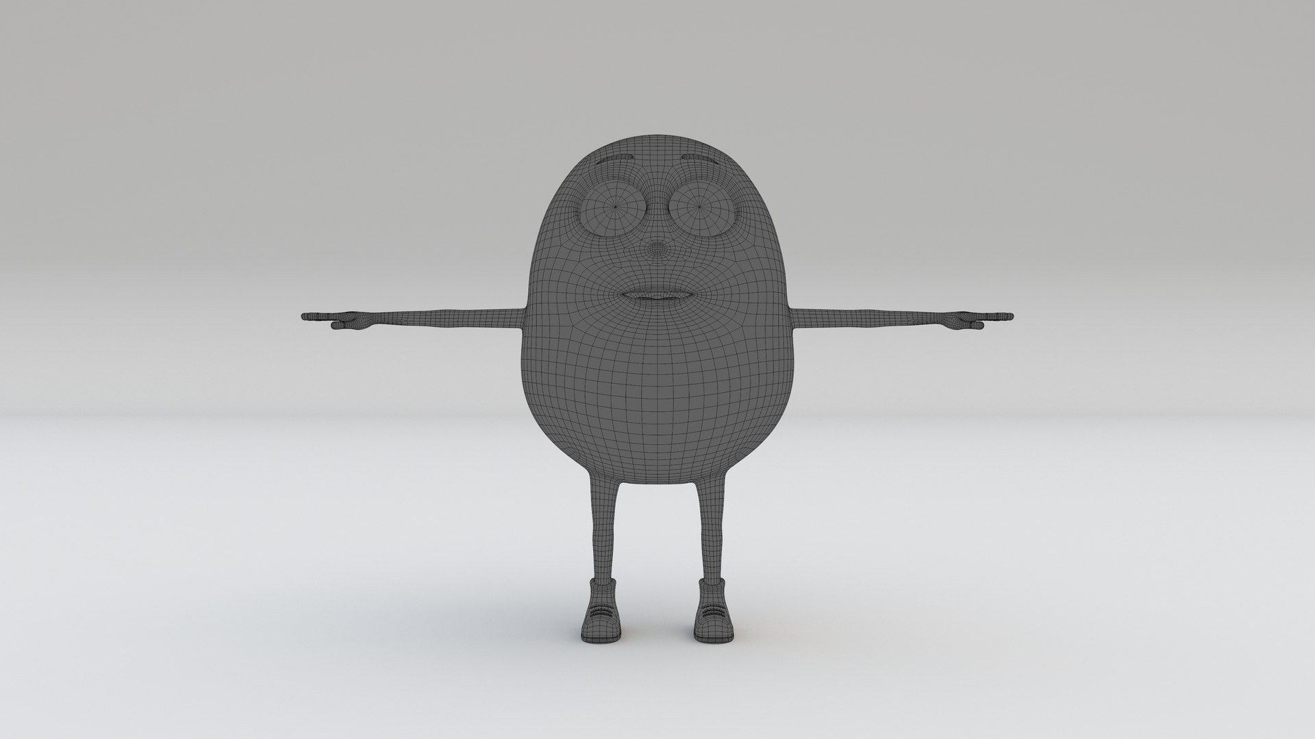 3D Potato Cartoon ANIMATED model - TurboSquid 1963228