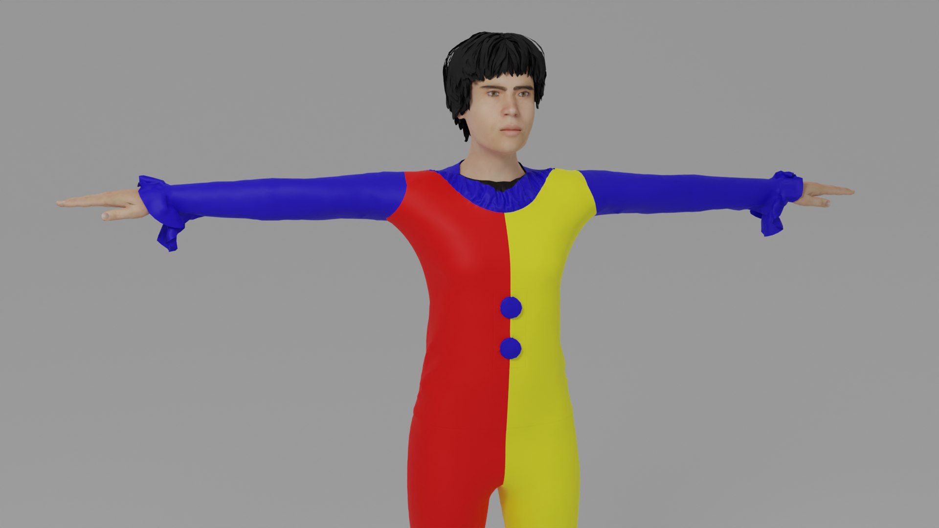 3D Clown Man model - TurboSquid 2041882