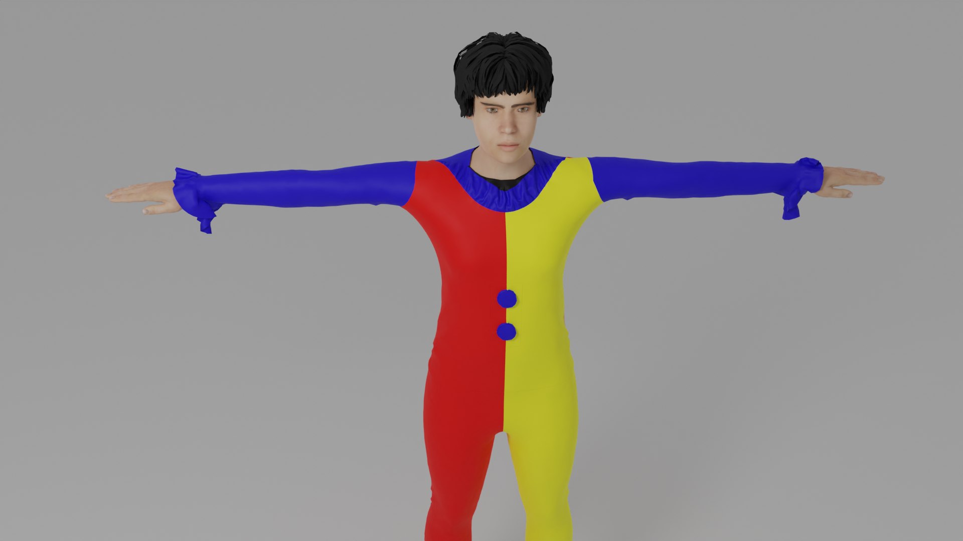 3D Clown Man model - TurboSquid 2041882