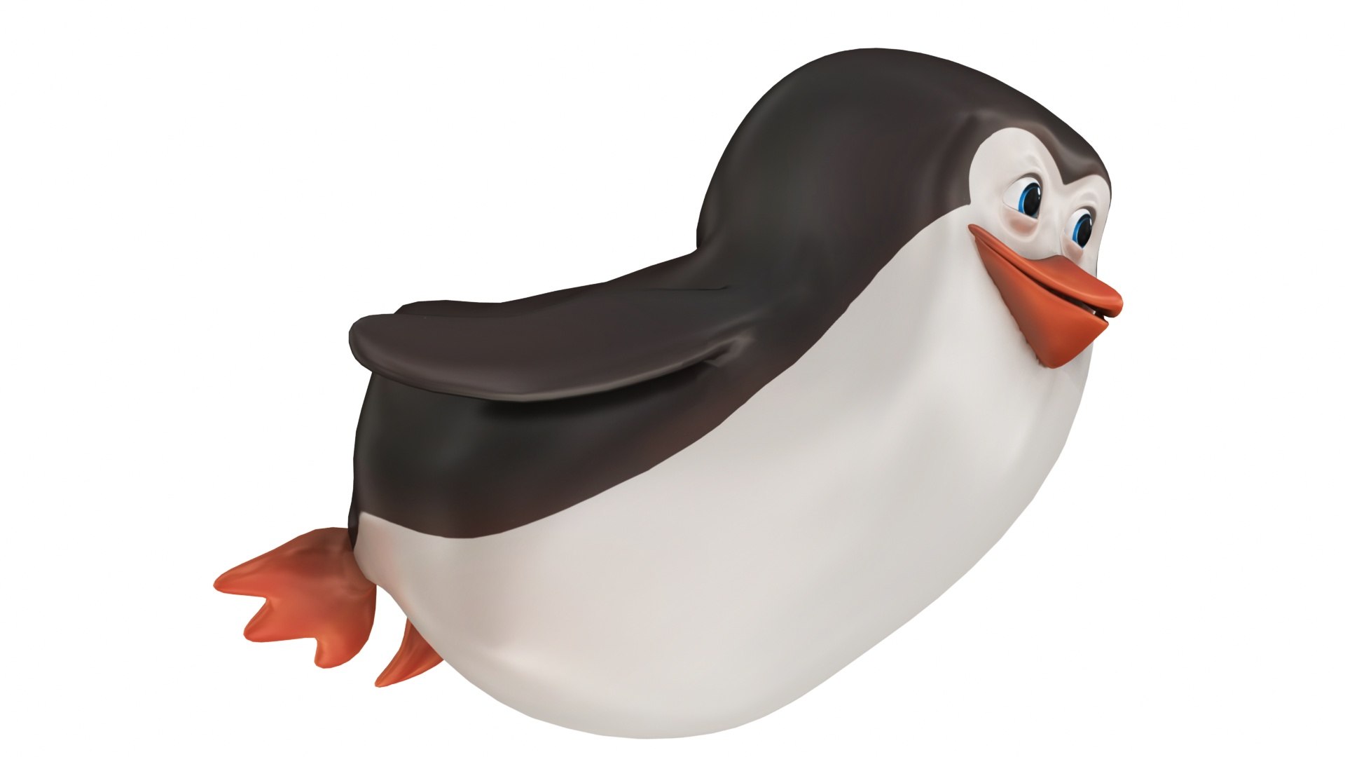 3D Cartoon Penguin Walrus And Monk Seal Collection - TurboSquid 2095211