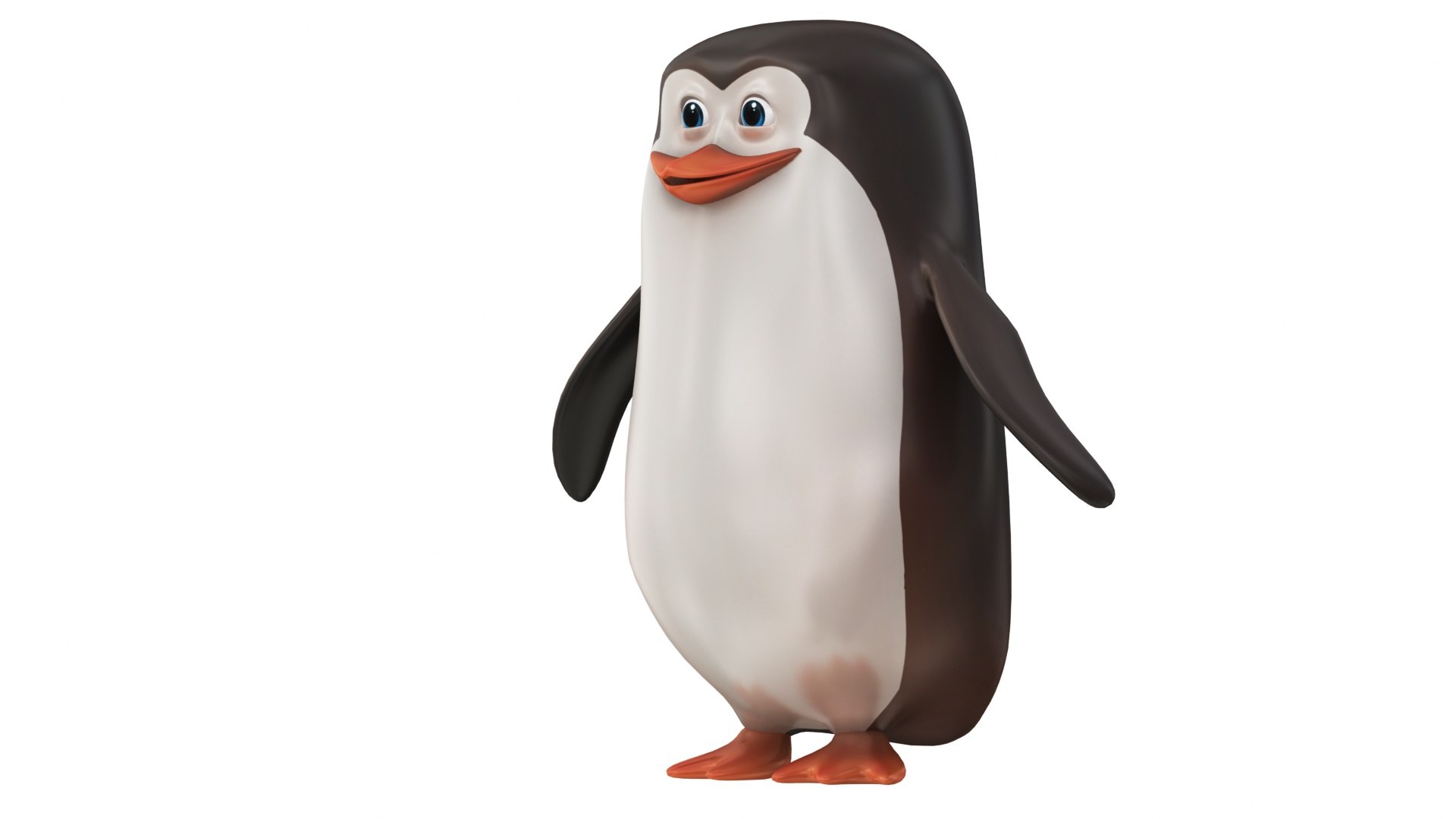 3D Cartoon Penguin Walrus and Monk Seal Collection - TurboSquid 2095211