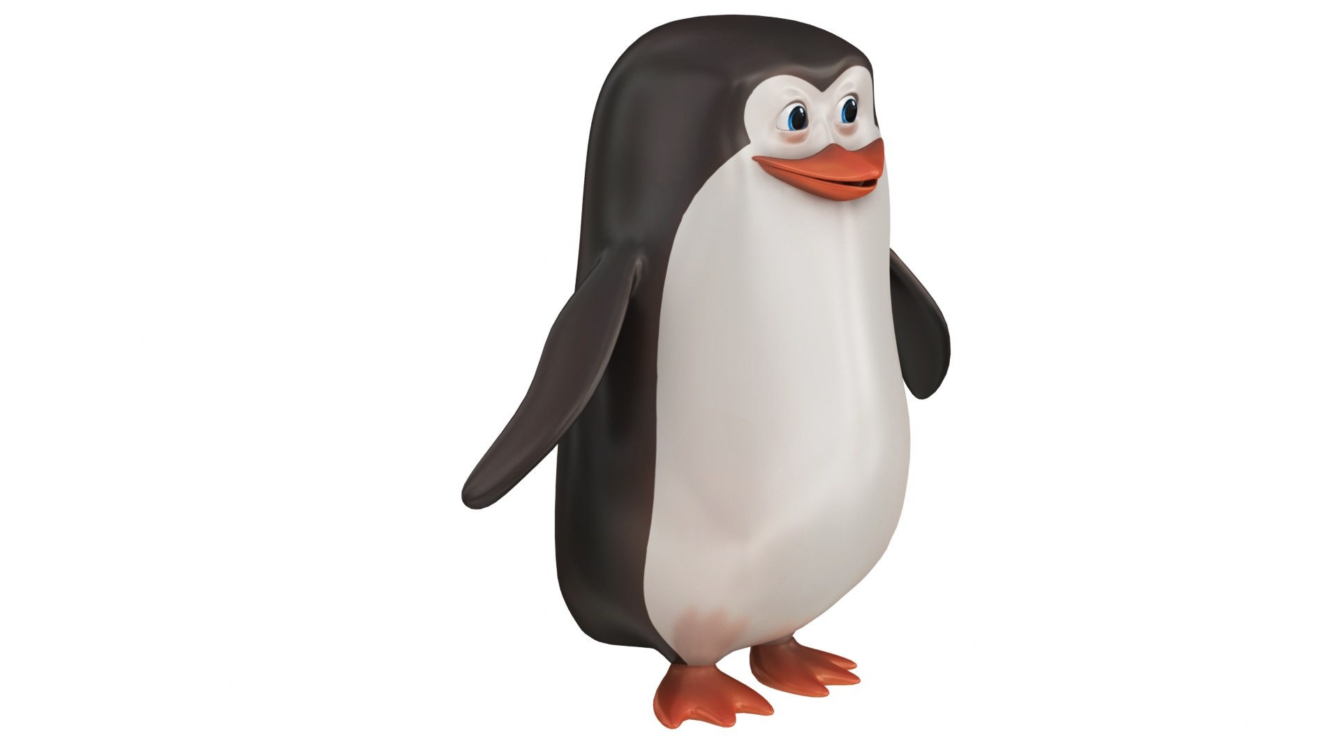 3D Cartoon Penguin Walrus And Monk Seal Collection - TurboSquid 2095211