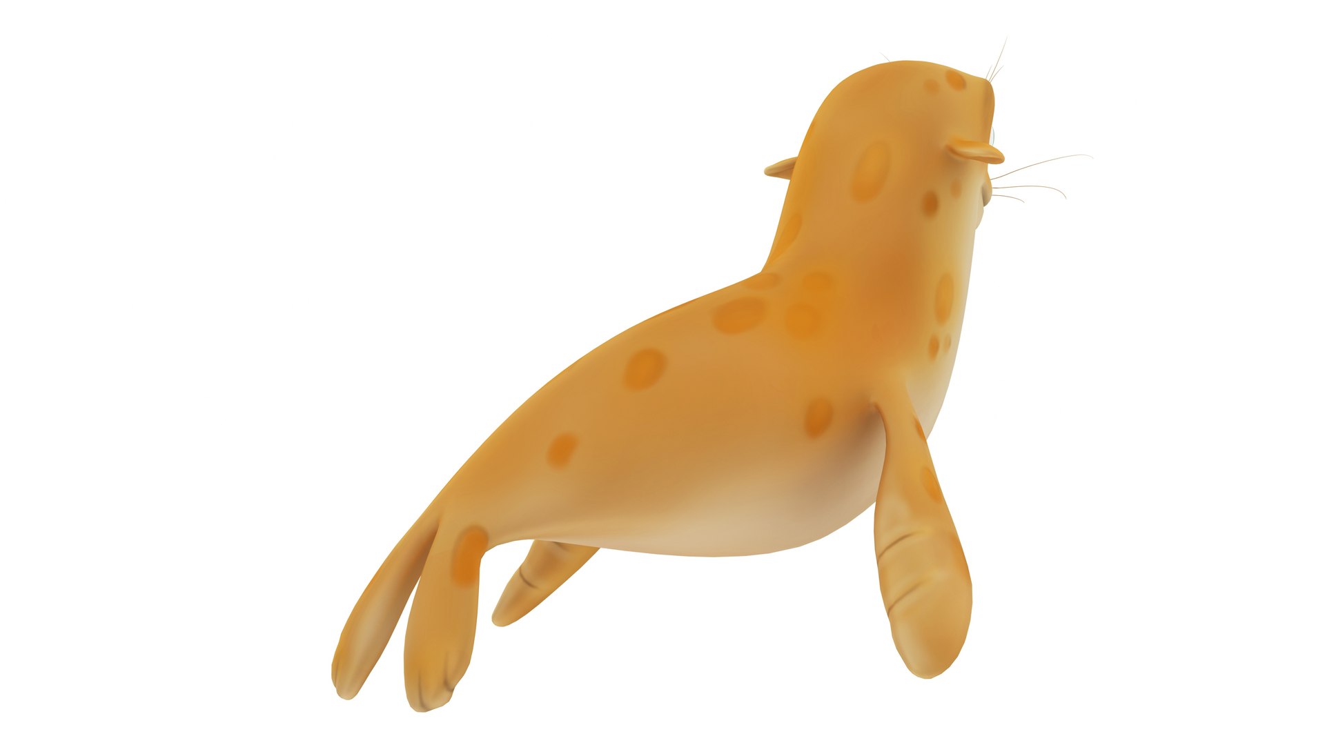 3D Cartoon Penguin Walrus And Monk Seal Collection - TurboSquid 2095211