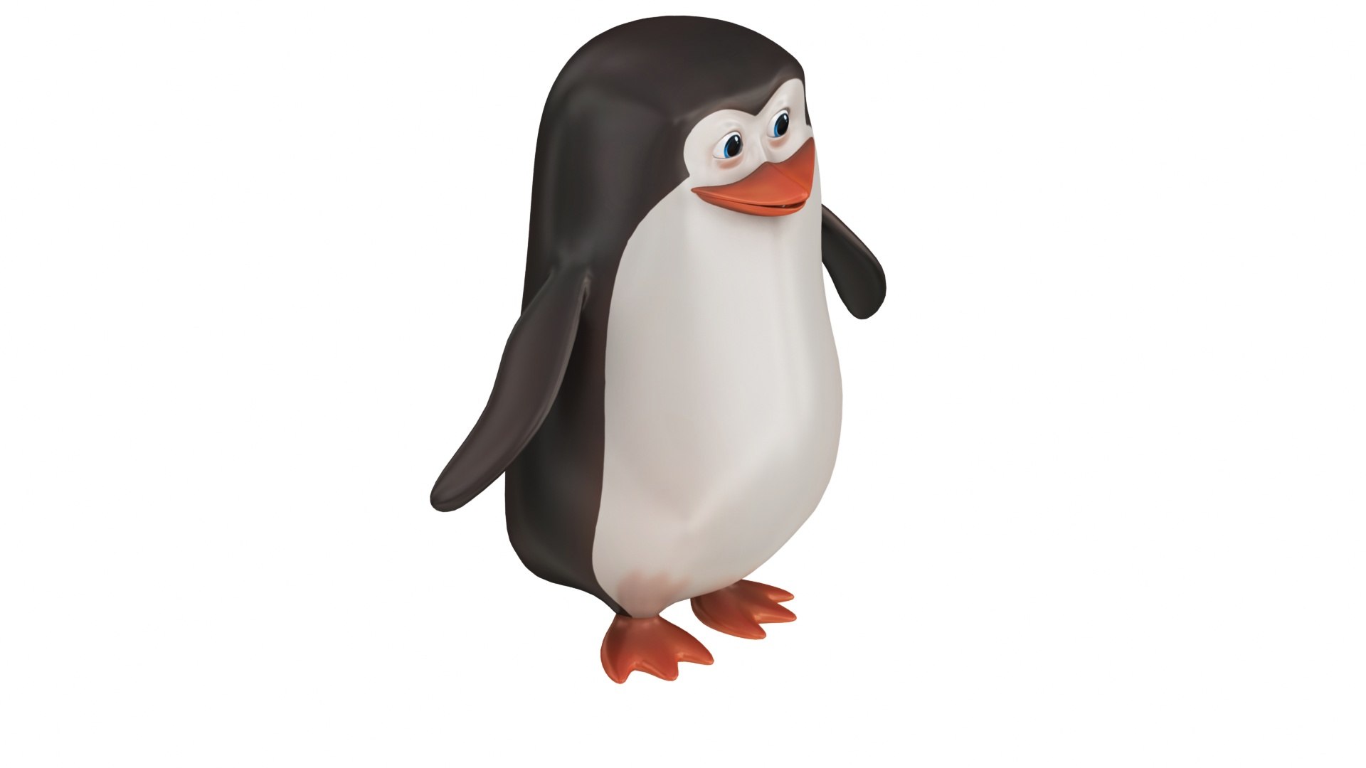 3D Cartoon Penguin Walrus And Monk Seal Collection - TurboSquid 2095211
