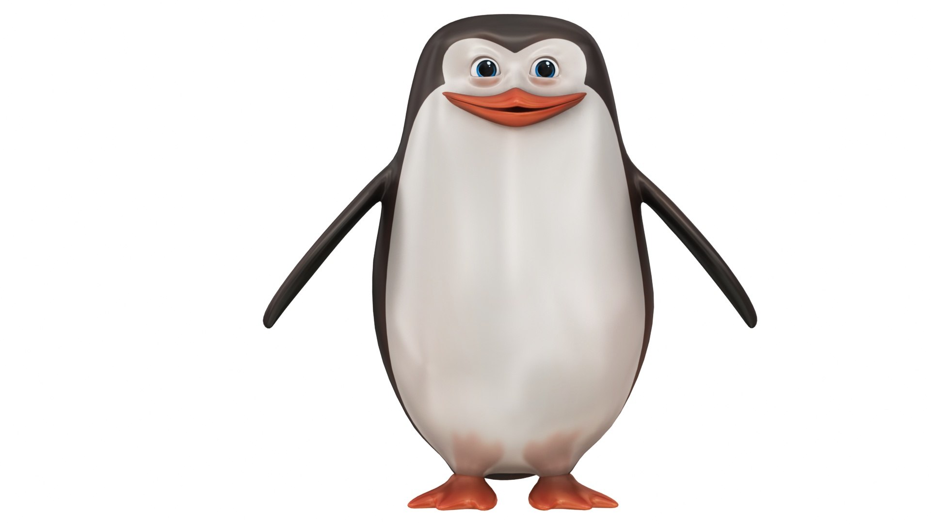 3D Cartoon Penguin Walrus And Monk Seal Collection - TurboSquid 2095211