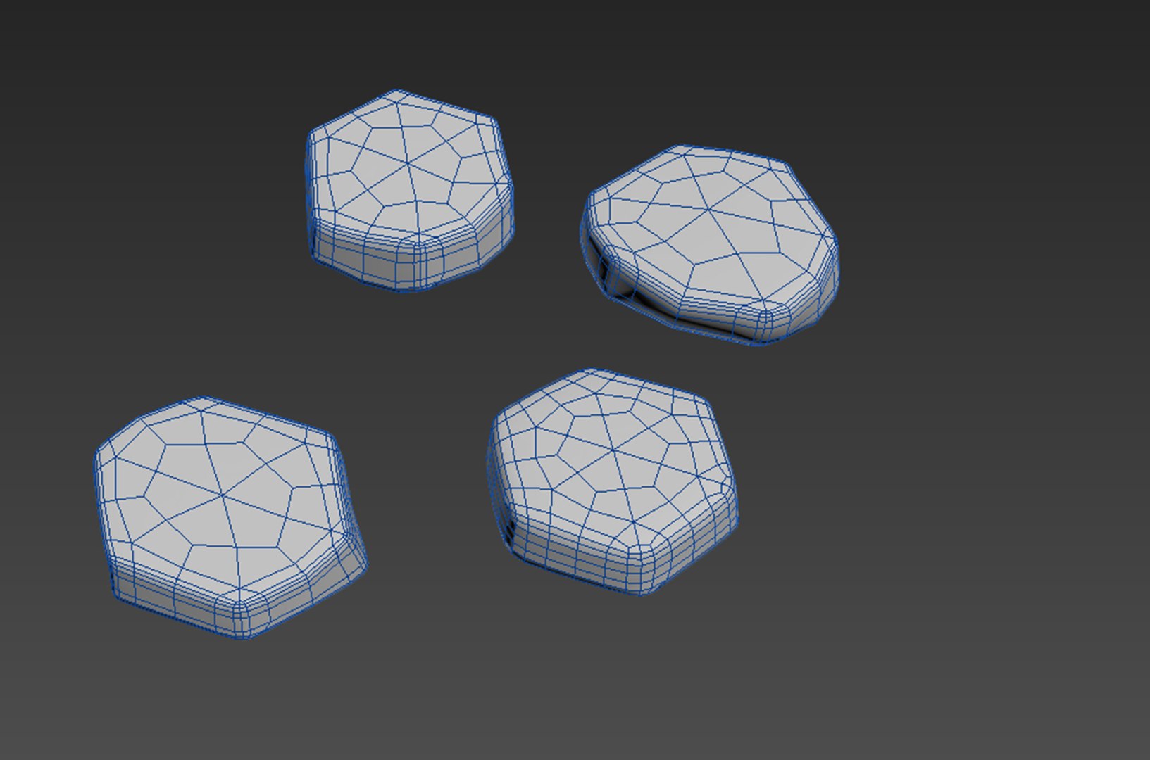 Stepping Stone Rocks 3D Model - TurboSquid 1891262