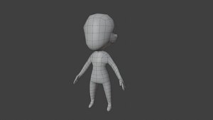 3D Chibi Models | TurboSquid
