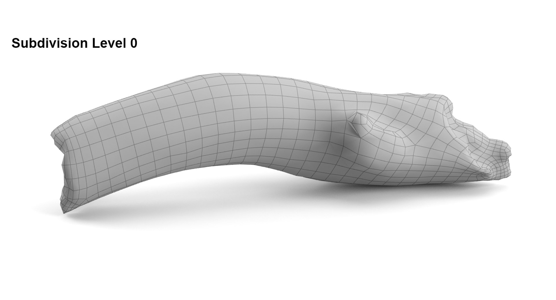 3d Realistic Stick Model