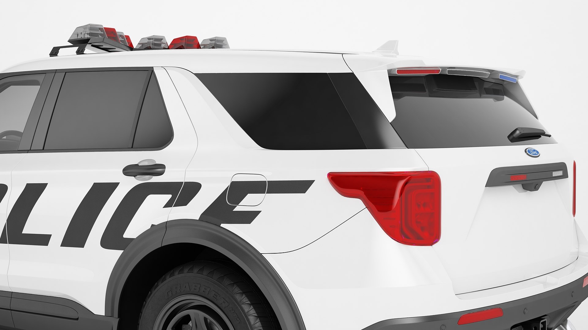 Ford Explorer 2020 Police 02 3D - TurboSquid 1726470