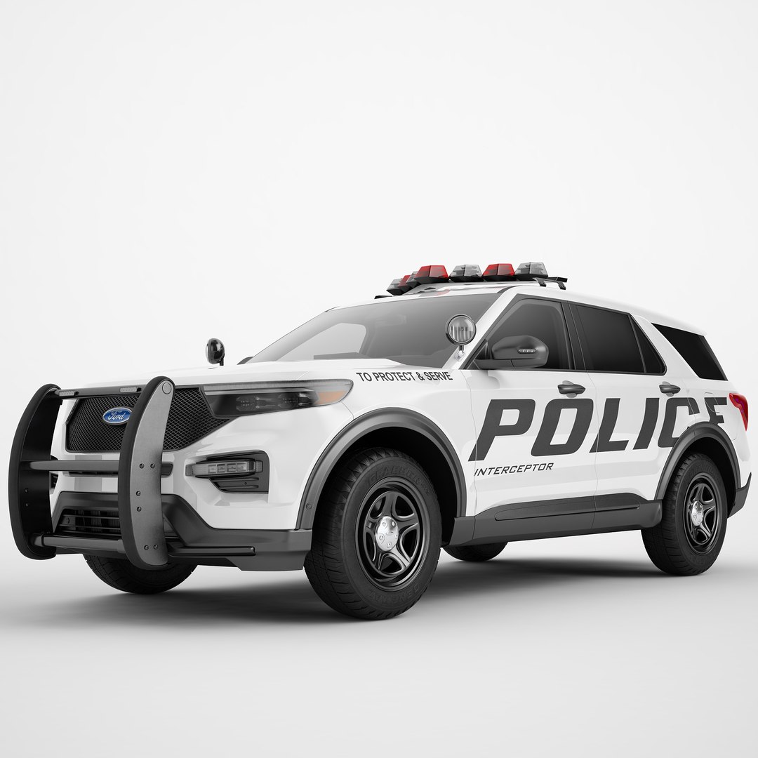 Ford Explorer 2020 Police 02 3D - TurboSquid 1726470