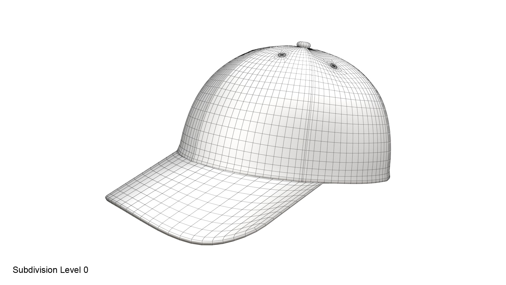 3D Baseball cap black model - TurboSquid 1849531
