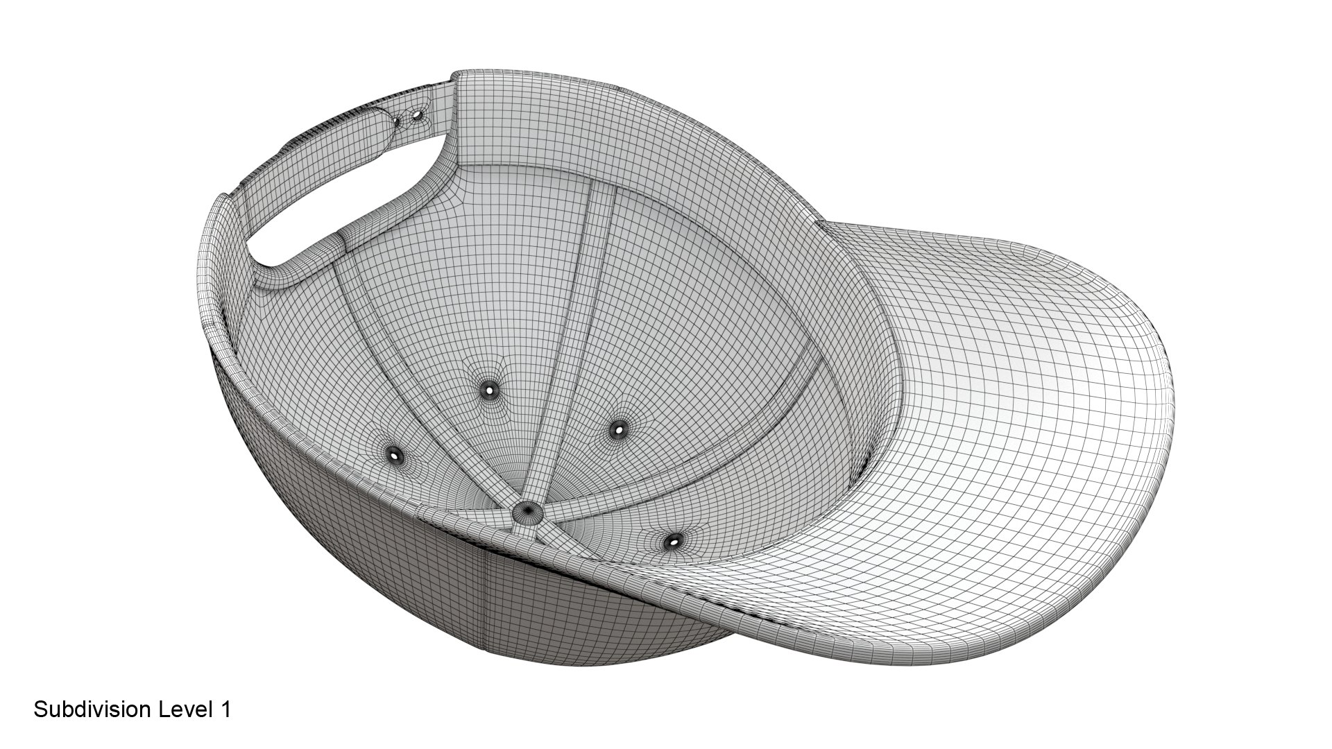 3D Baseball cap black model - TurboSquid 1849531