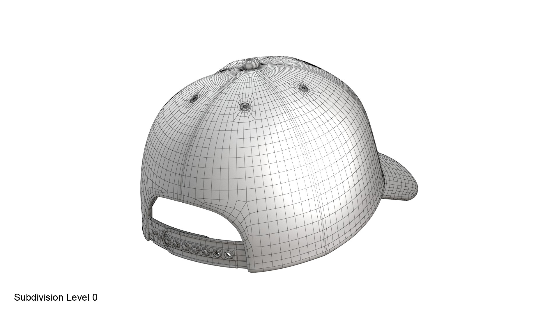 3D Baseball cap black model - TurboSquid 1849531