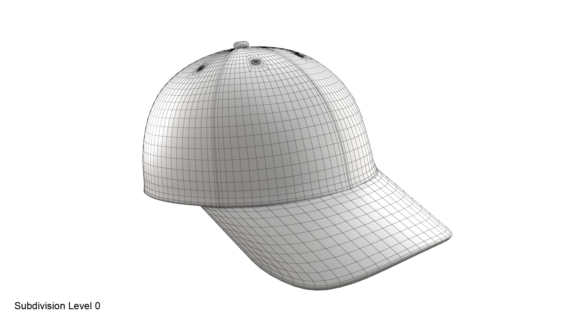 3D Baseball cap black model - TurboSquid 1849531