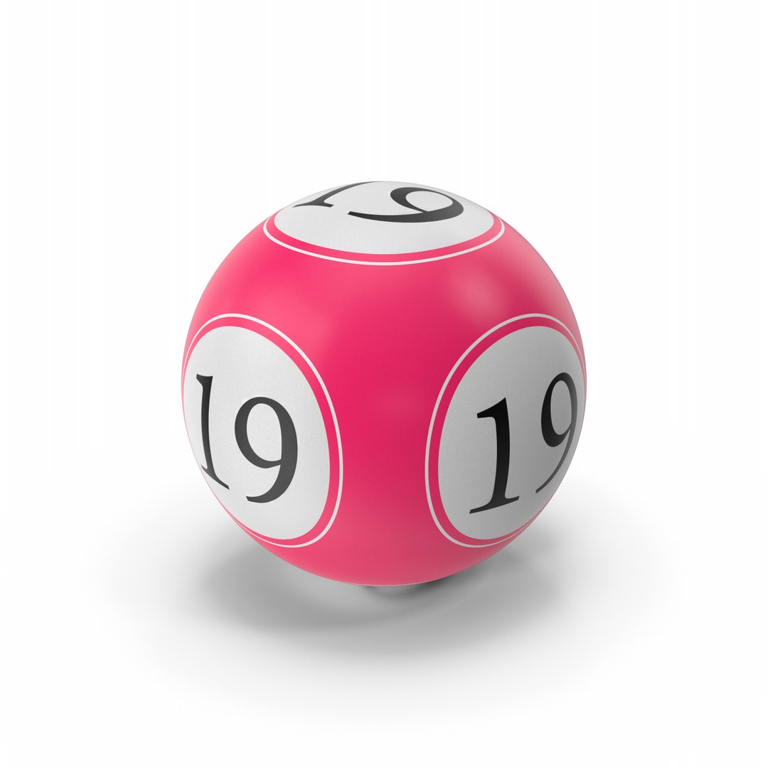 Bingo Ball 19 3D Model - TurboSquid 2323765