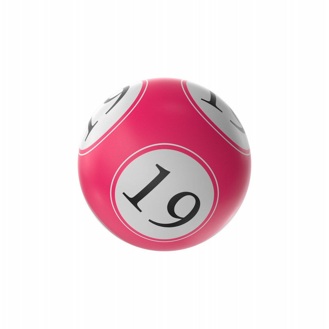 Bingo Ball 19 3D Model - TurboSquid 2323765