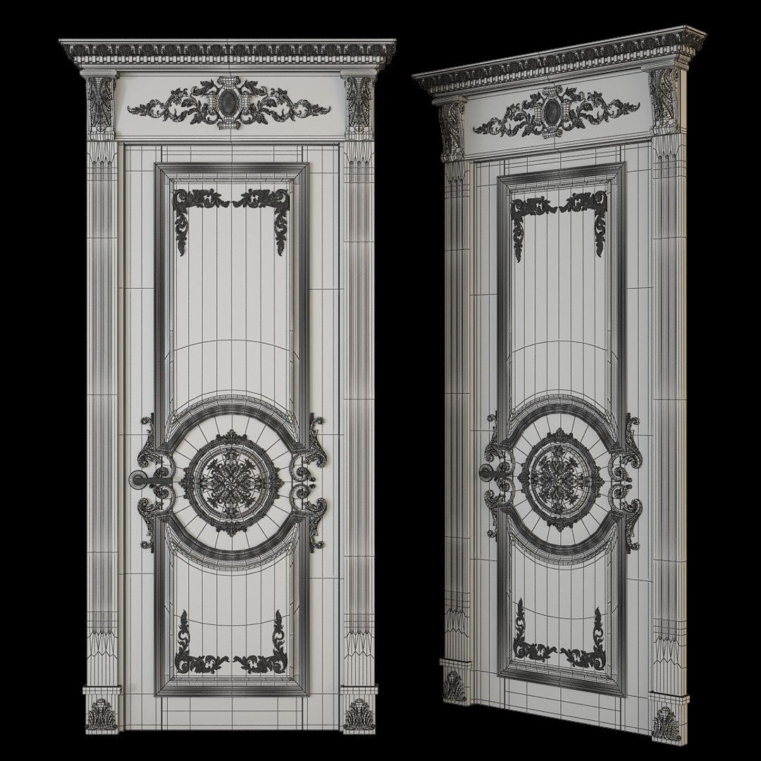 3D Door Cnc - TurboSquid 1471233