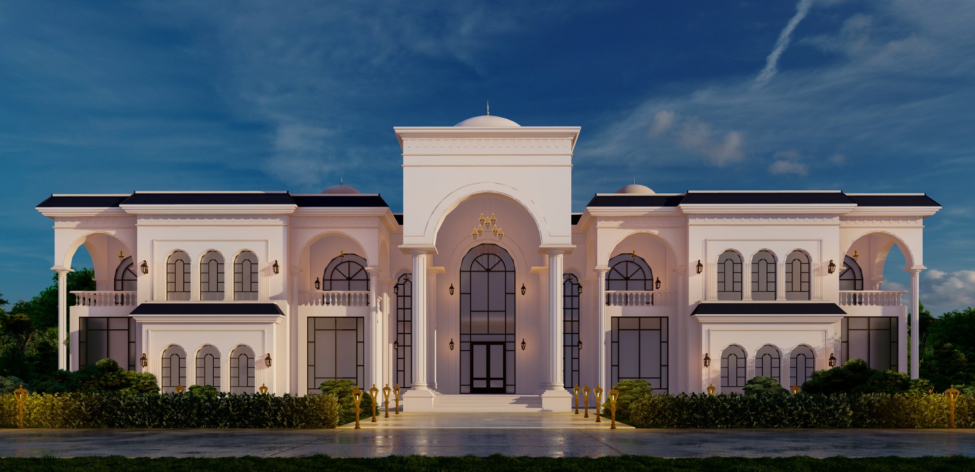 Classic Building 4 - Classic Villa Model - TurboSquid 1826367
