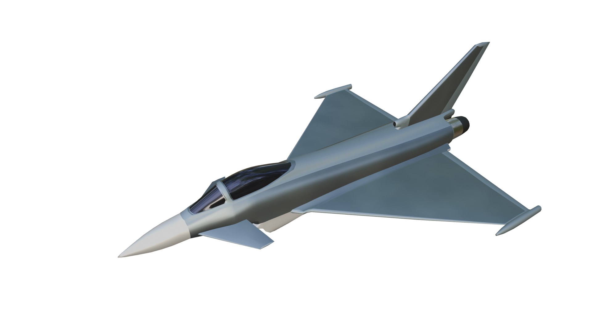 Modern Fighter Jet - Eurofighter Typhoon Model - TurboSquid 1932273