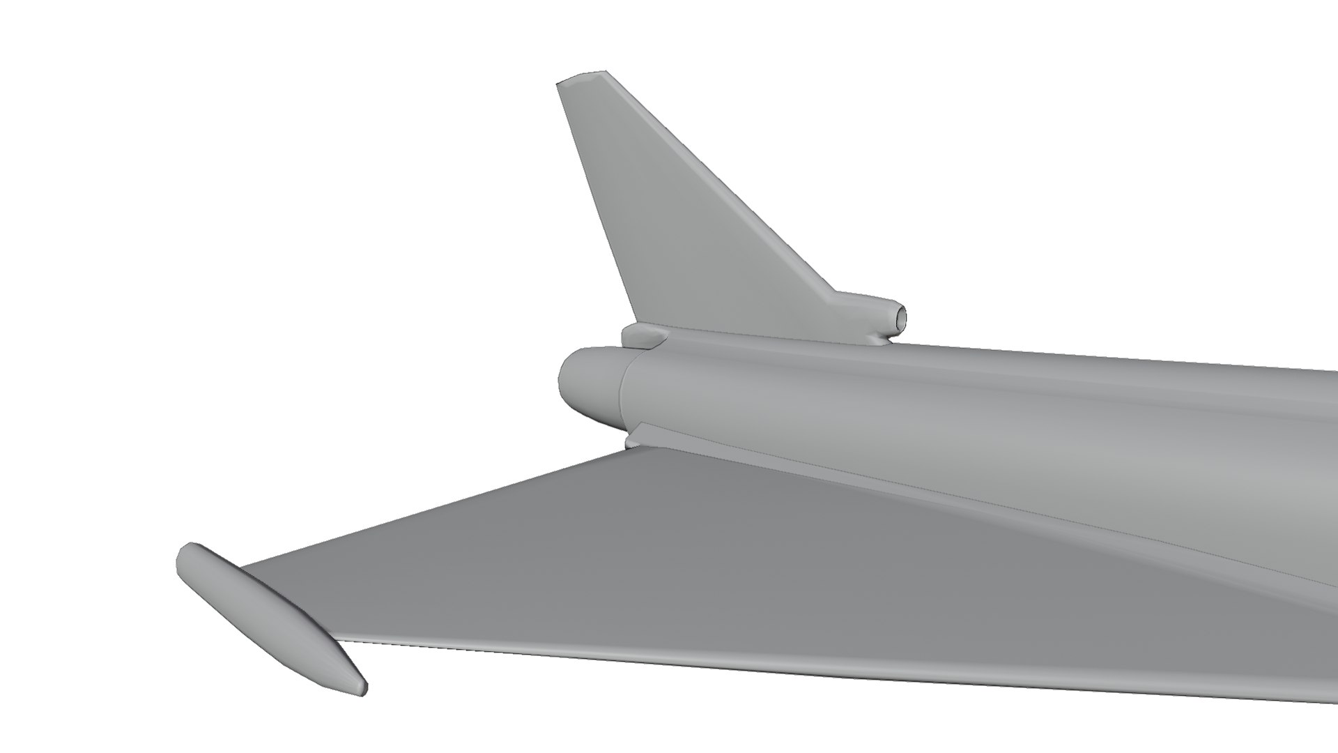 Modern Fighter Jet - Eurofighter Typhoon Model - TurboSquid 1932273