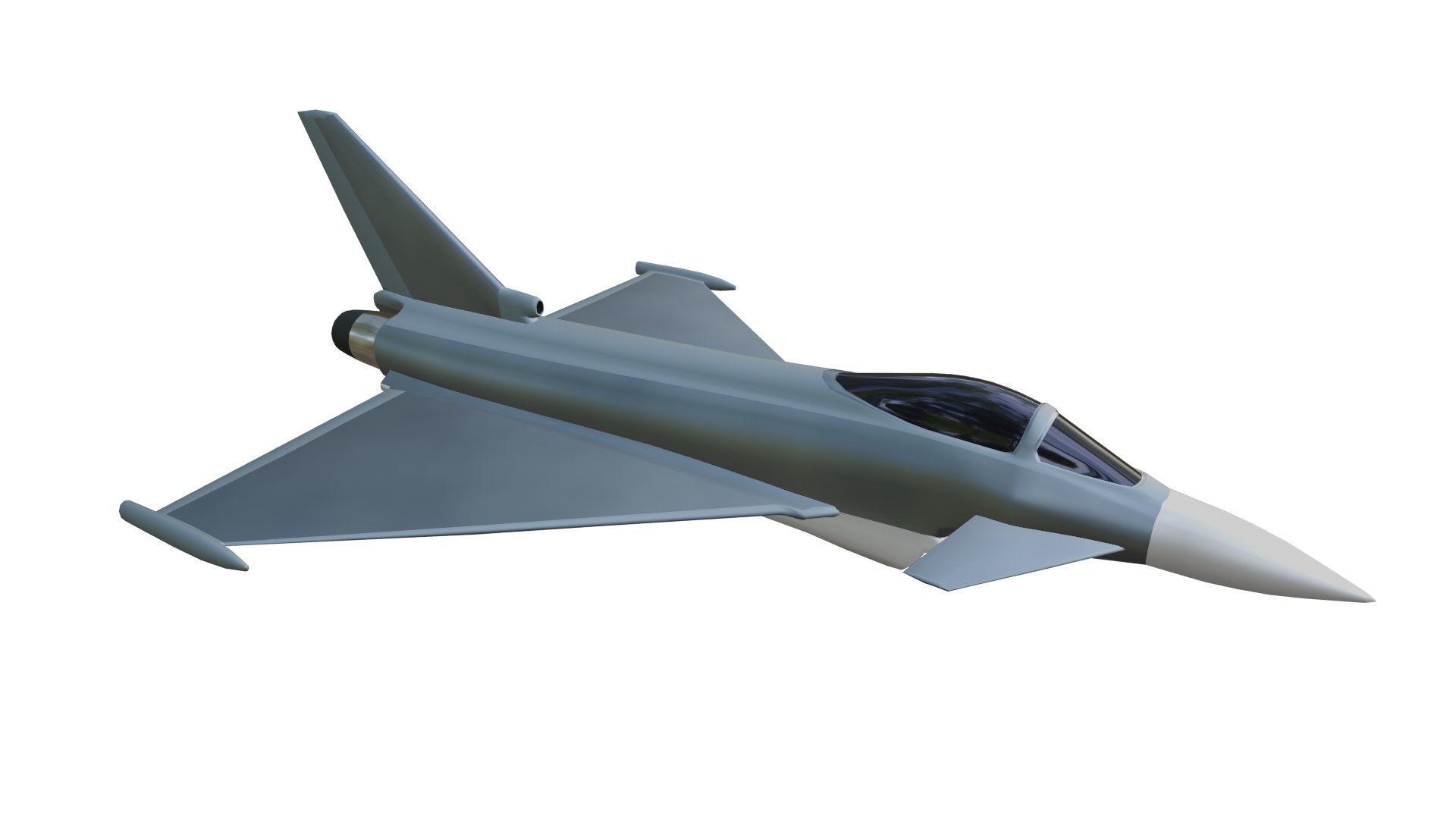 Modern Fighter Jet - Eurofighter Typhoon Model - TurboSquid 1932273