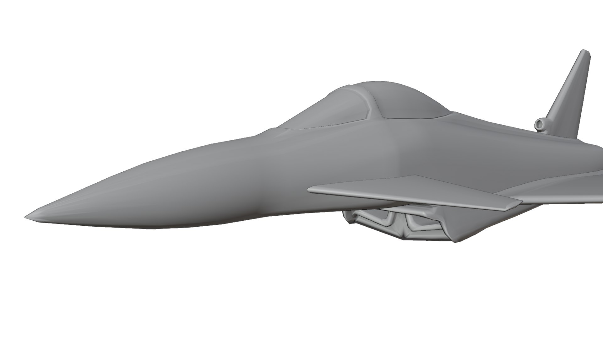 Modern Fighter Jet - Eurofighter Typhoon Model - TurboSquid 1932273