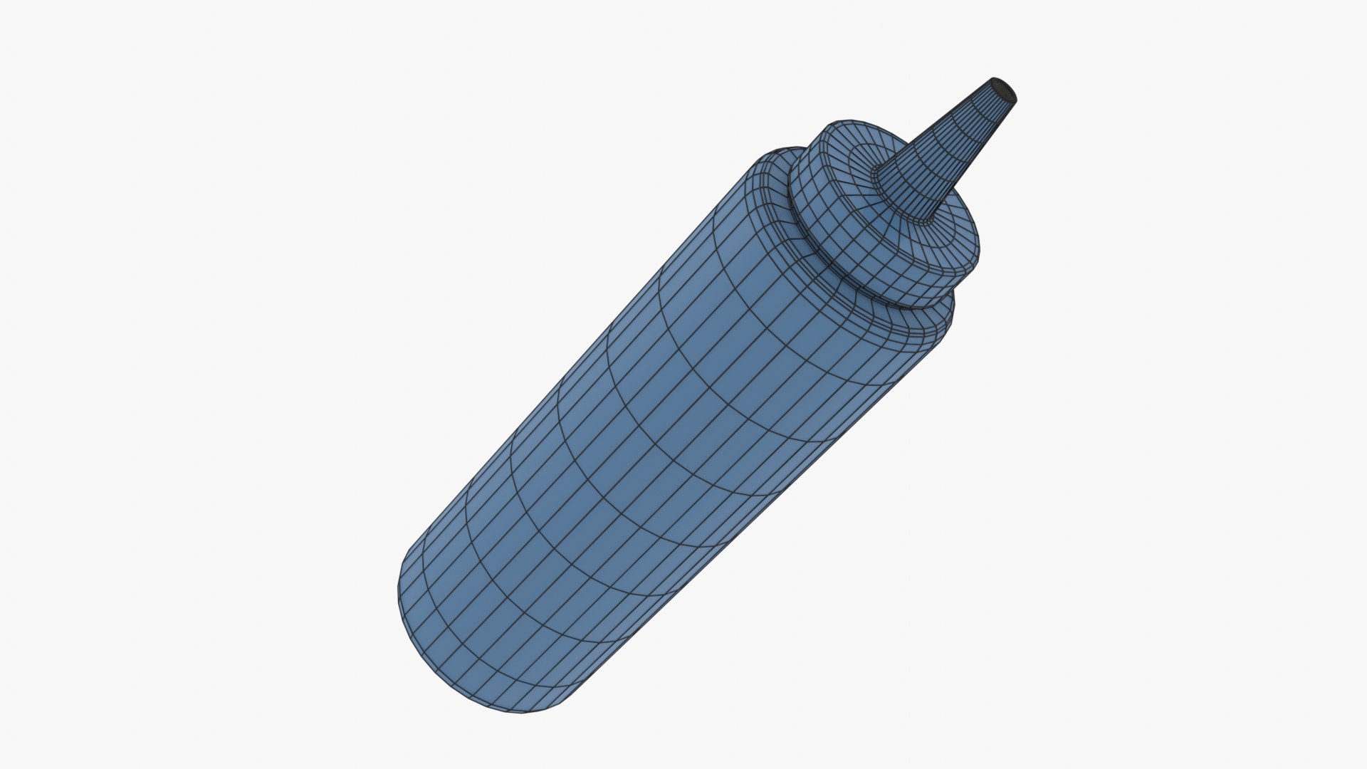 3D Condiment Bottle model - TurboSquid 1754012