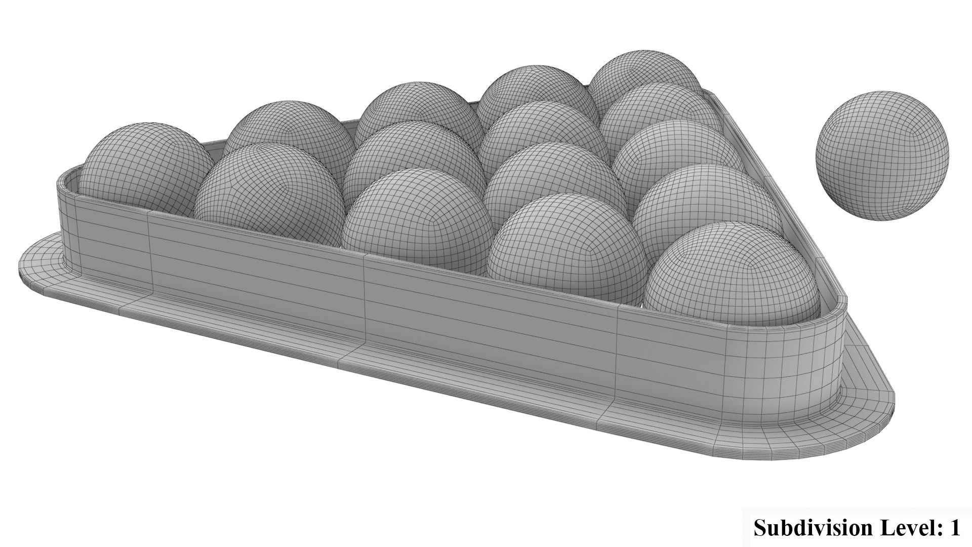 3D Real Billiard Balls Model - TurboSquid 1448813
