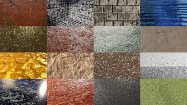 modelo 3d PBR Textures Collection - TurboSquid 2030555