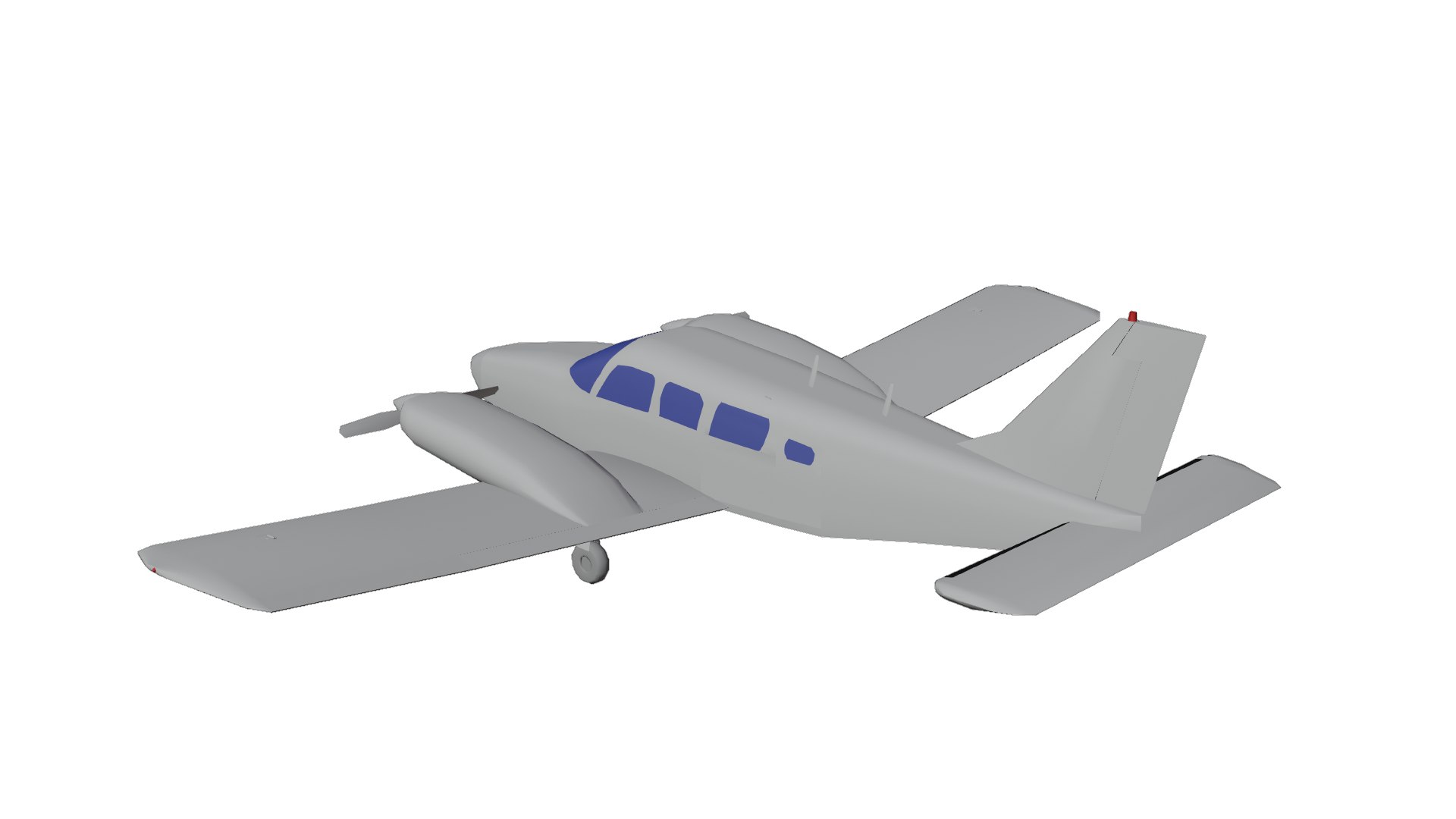 Piper Seneca II 3D Model - TurboSquid 2327868